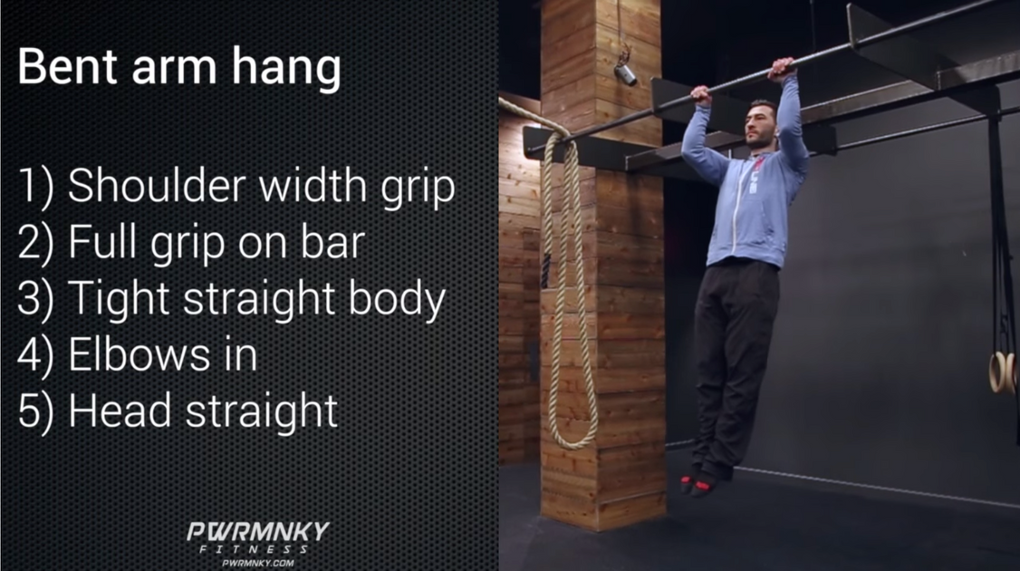 Bent Arm Hang – Power Monkey Fitness