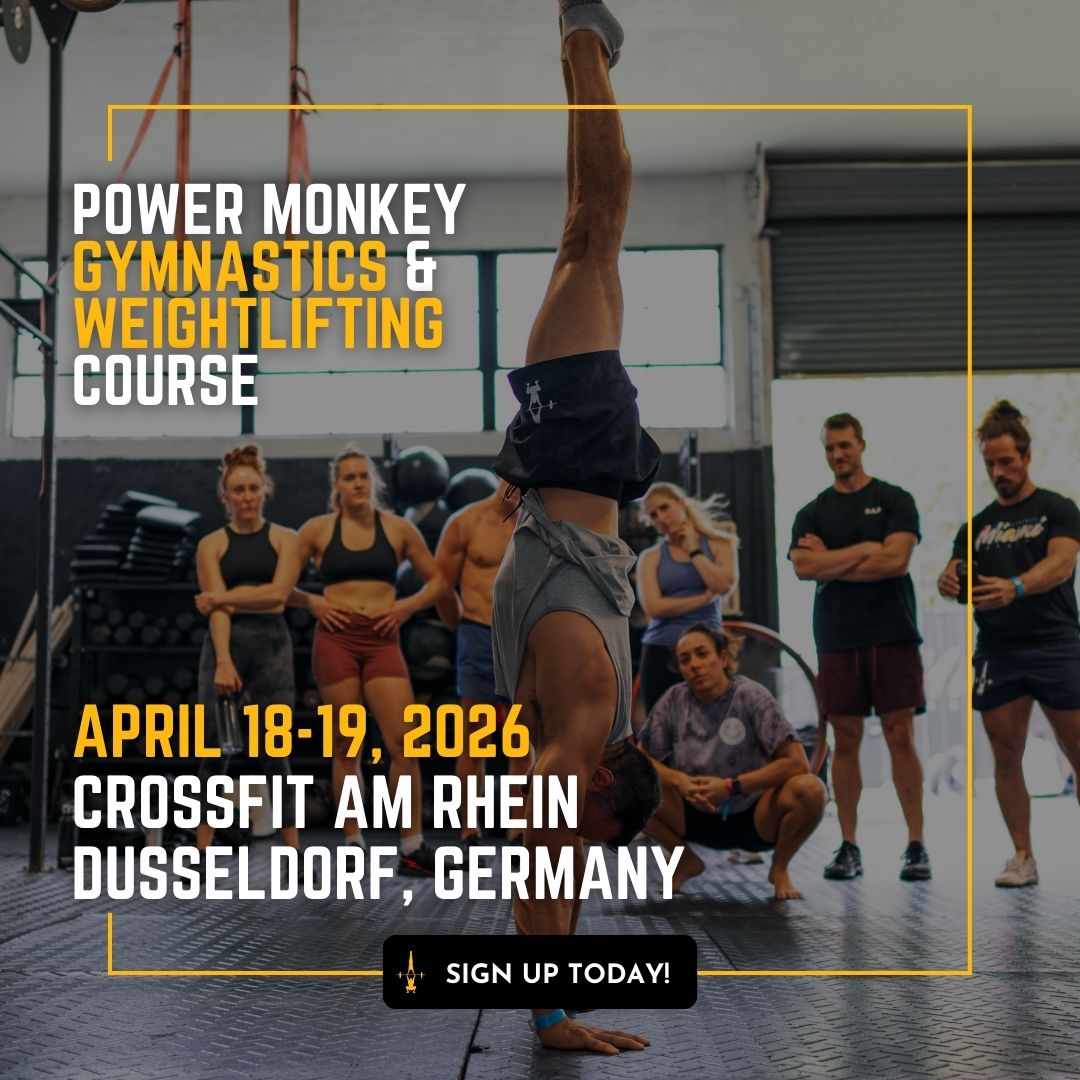 POWER MONKEY GYMNASTICS & WEIGHTLIFTING COMBO COURSE | CrossFit Am Rhe ...