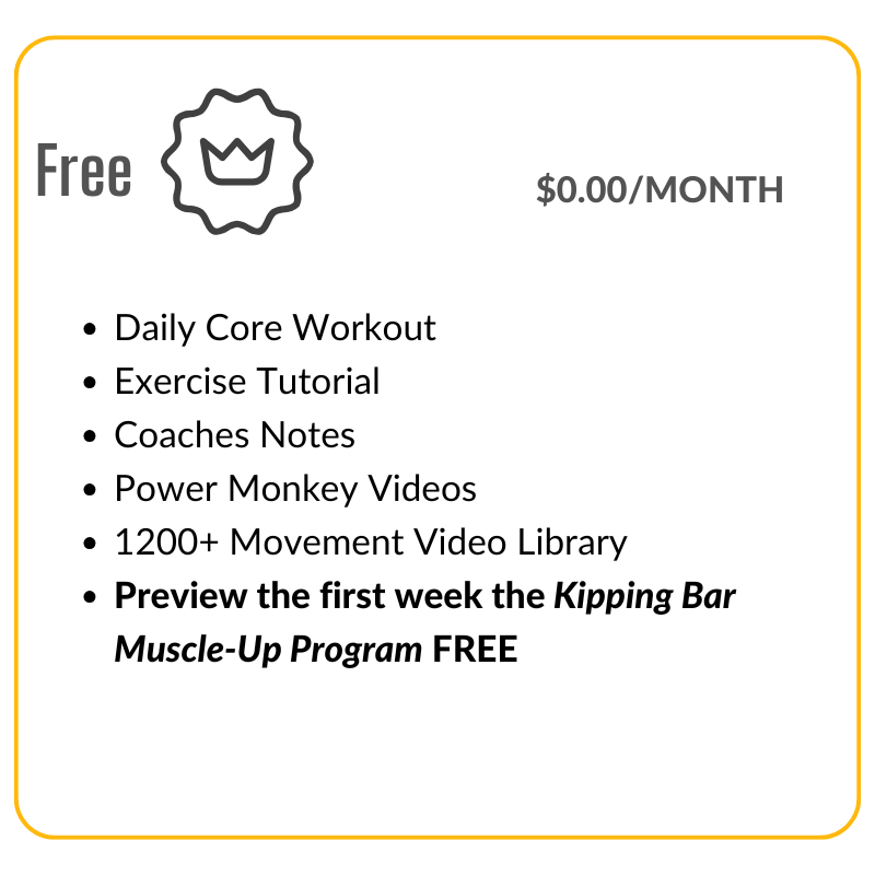 Kipping Ring Muscle-Up Plan - Power Monkey Training – Power Monkey Fitness